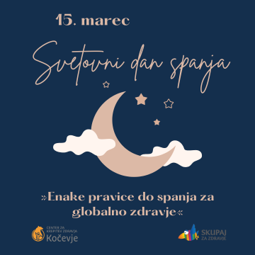 Svetovni dan spanja | Center za krepitev zdravja Kočevje